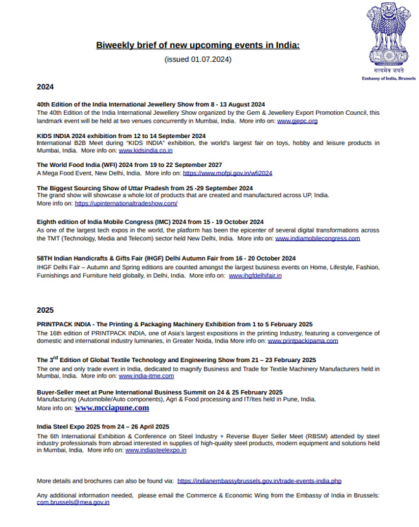 Embassy of India, Belgium, Luxembourg & European Union